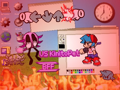 FNF: VS KinitoPET - Best Friends Forever but with small changes