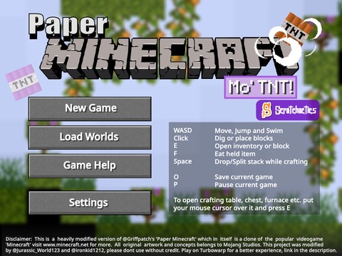 Paper Minecraft | Mo' TNT!