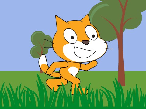 Full 16 Frame Scratch Cat Walk Cycle