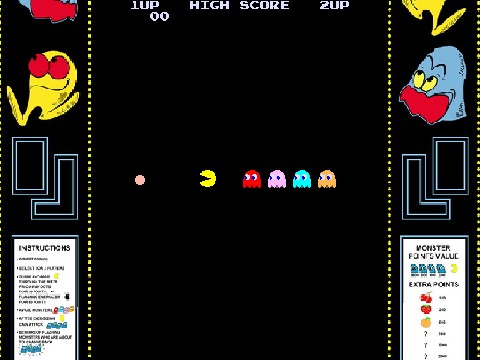 Pac-Man Arcade (Improved Sprites)