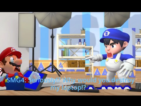 SMG4 - Mario Gets Framed but FNF