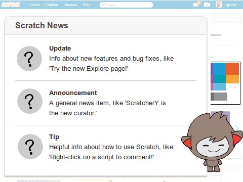 Need Icons for Scratch News!