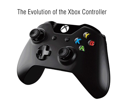 XBOX controller evolution