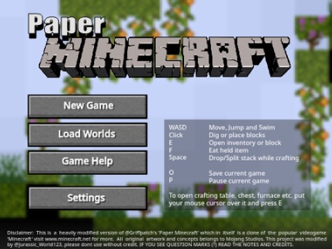Paper Minecraft 1.21