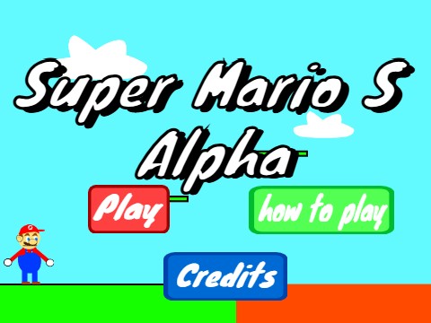 Super Mario S Alpha #Mario #Platformer