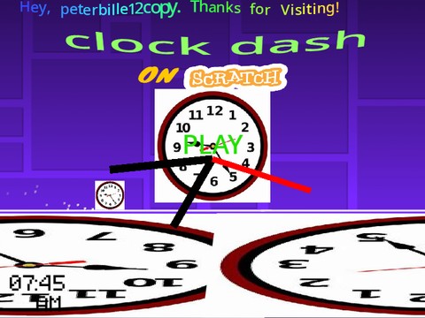 clock Dash (A Geometry dash game) V.0.3
