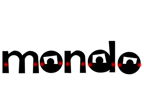 The mondo logo is happy