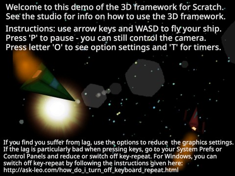 3D Framework Demo -pushing the limits of Scratch :)