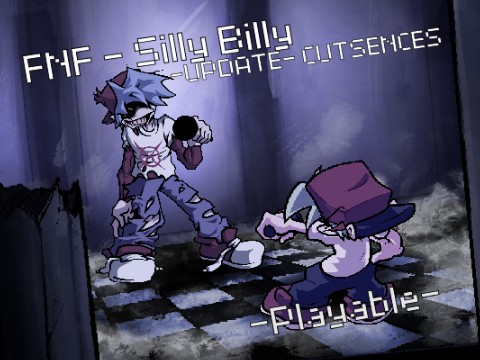 FNF - Silly billy (Playable) (UPDATE CUTSENCES)