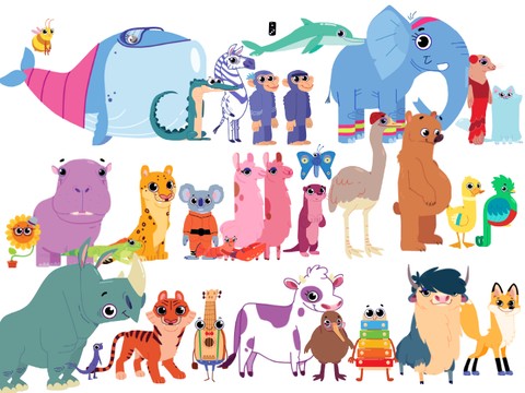 ¡Todos los vectores de Alfamigos!