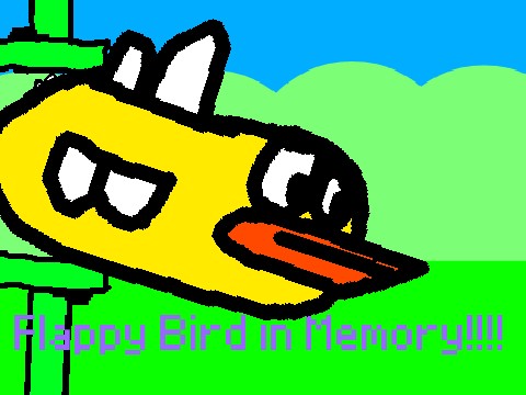 flappy bird in memory