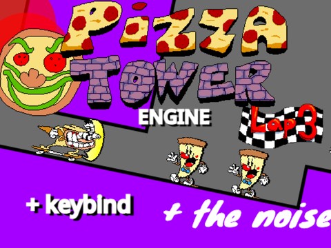 pizza tower engine but playable noise