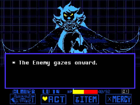 Undertale yellow, Zenith Martlet. Phase 1