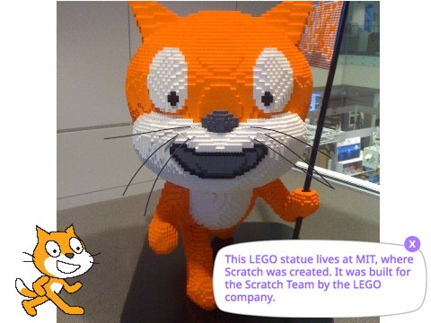 Lego Scratch Cat