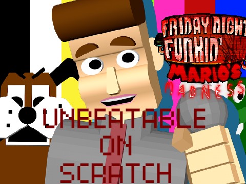 FNF _ Unbeatable _ Mario Madness V2