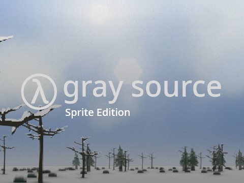 Gray Source Engine: Sprite Edition