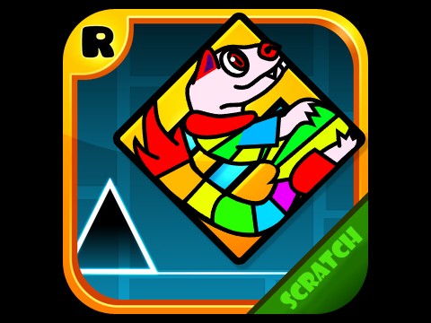 Geometry Dash v1.5 (with a custom icon and ship sprite! [IA version])