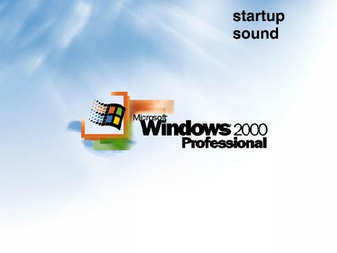 Windows 2000 startup sound