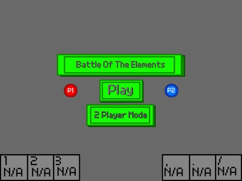 Battle Of The Elements (2.1) (big changes)