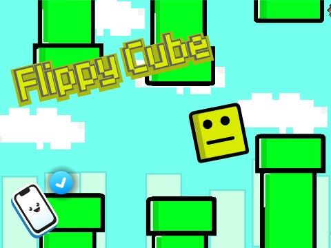 Flippy Cube#games#flappy bird