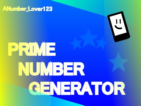 Prime Number Generator
