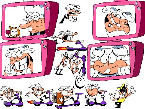 Sugary spire pizzelle sprites