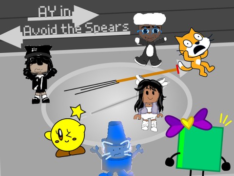 AY in Avoid the Spears [ Remix 0 | 3 Players ] rem