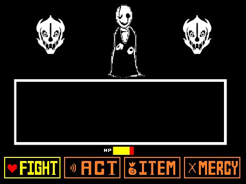Undertale: battle engine - gaster fight v2.0