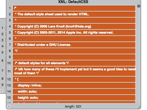 HTML Renderer [semi-functional]