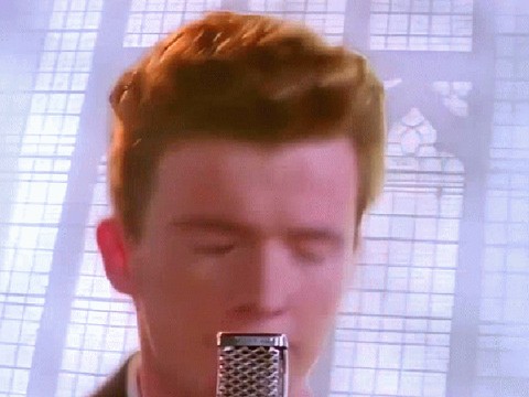 Rickroll (1080P, 60FPS) but it actually is 60fps 4k
