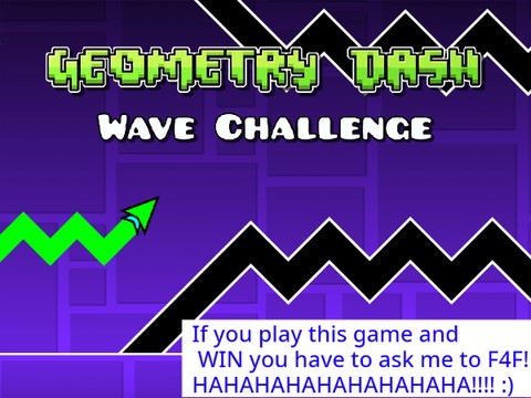 Geometry Dash - Wave Challenge