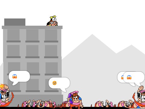 throw bricks at peddito bots simulator