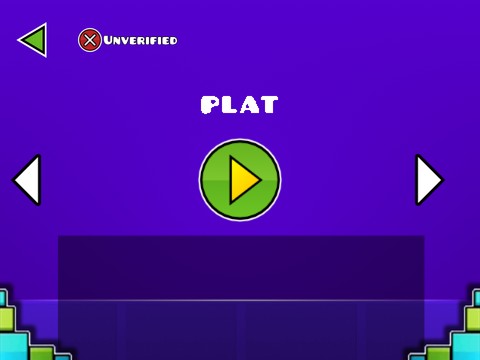 Geometry Dash plat
