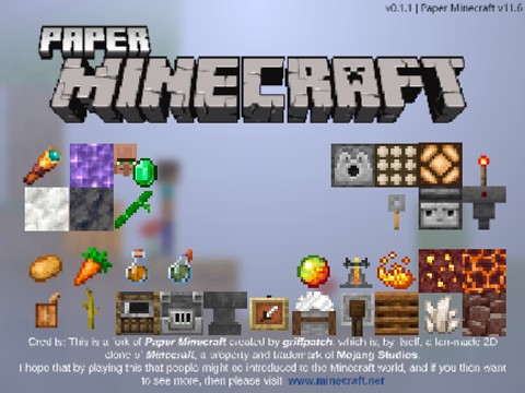 Paper Minecraft J Edition 3.4.2