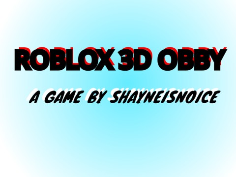 Roblox 3D Obby