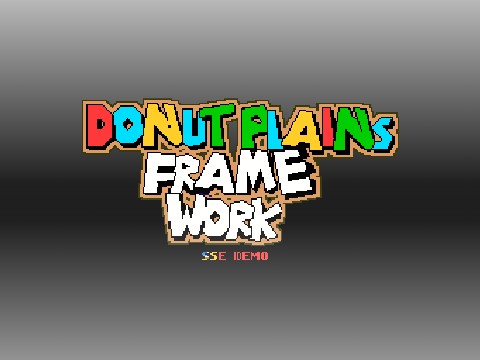 Donut Plains Framework (first release build!)