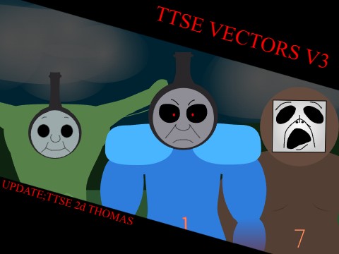 Thomas The Slender Engine Vector's V3!