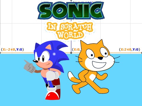 SONIC IN SCRATCH WORLD