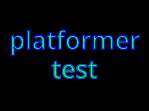 platformer test
