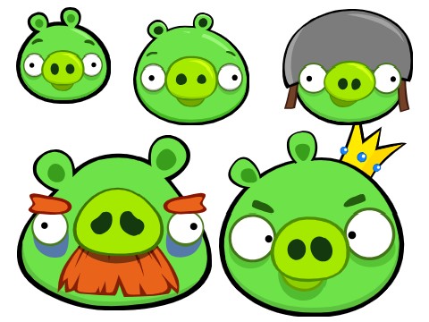 Duo-Chrome Pigs sprites edited