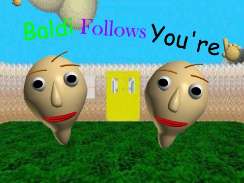 baldi follows your mouse cursor (fan game)