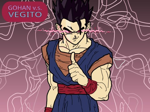 Gohan VS Vegito |JUS Test| PART 1