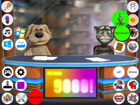 Talking tom and ben news HD remix-4