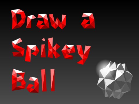 Draw a Spikey Ball
