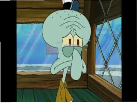 squidward crying