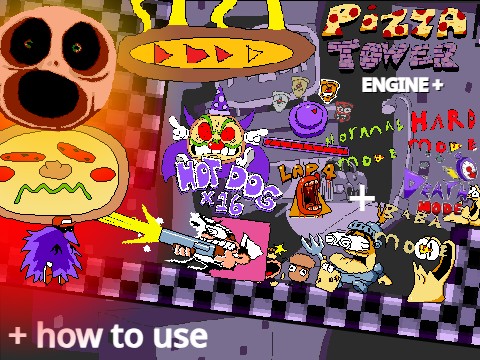 pizza tower engine + NEW!