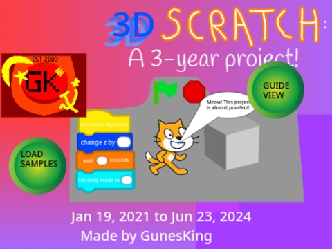 3D Scratch v1.05, full project