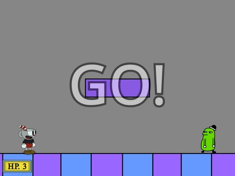 Small Cuphead Engine Boss: The Light