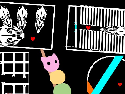 UNDERTALE DANGO cat FIGHT v1（日本語）