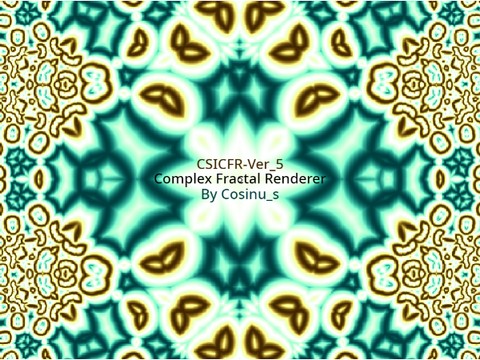 Co_s' Semi-Interactive Complex Fractal Renderer